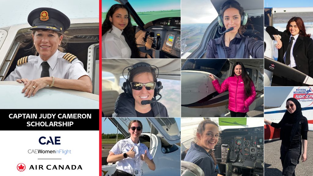 Air Canada and CAE Announce the 2025 Captain Judy Cameron Scholarship ...