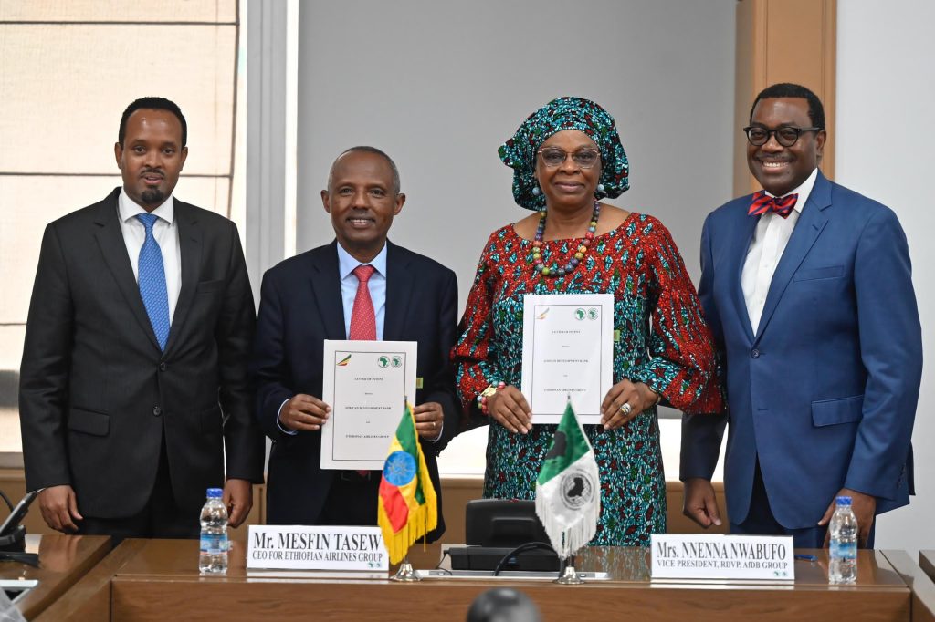 Ethiopian Airlines, AfDB sign Letter of Intent to forge partnership on ...