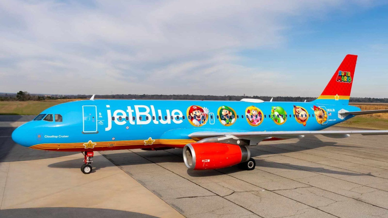 JetBlue Just Unveiled A Super Mario-Inspired Airplane — What to Know ...