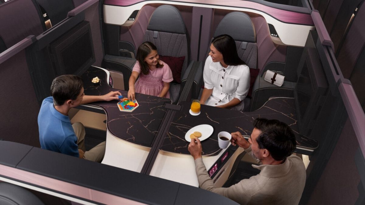 Qatar Airways Unveils Luxe 4-Person Quad Suites In Business Class At ...
