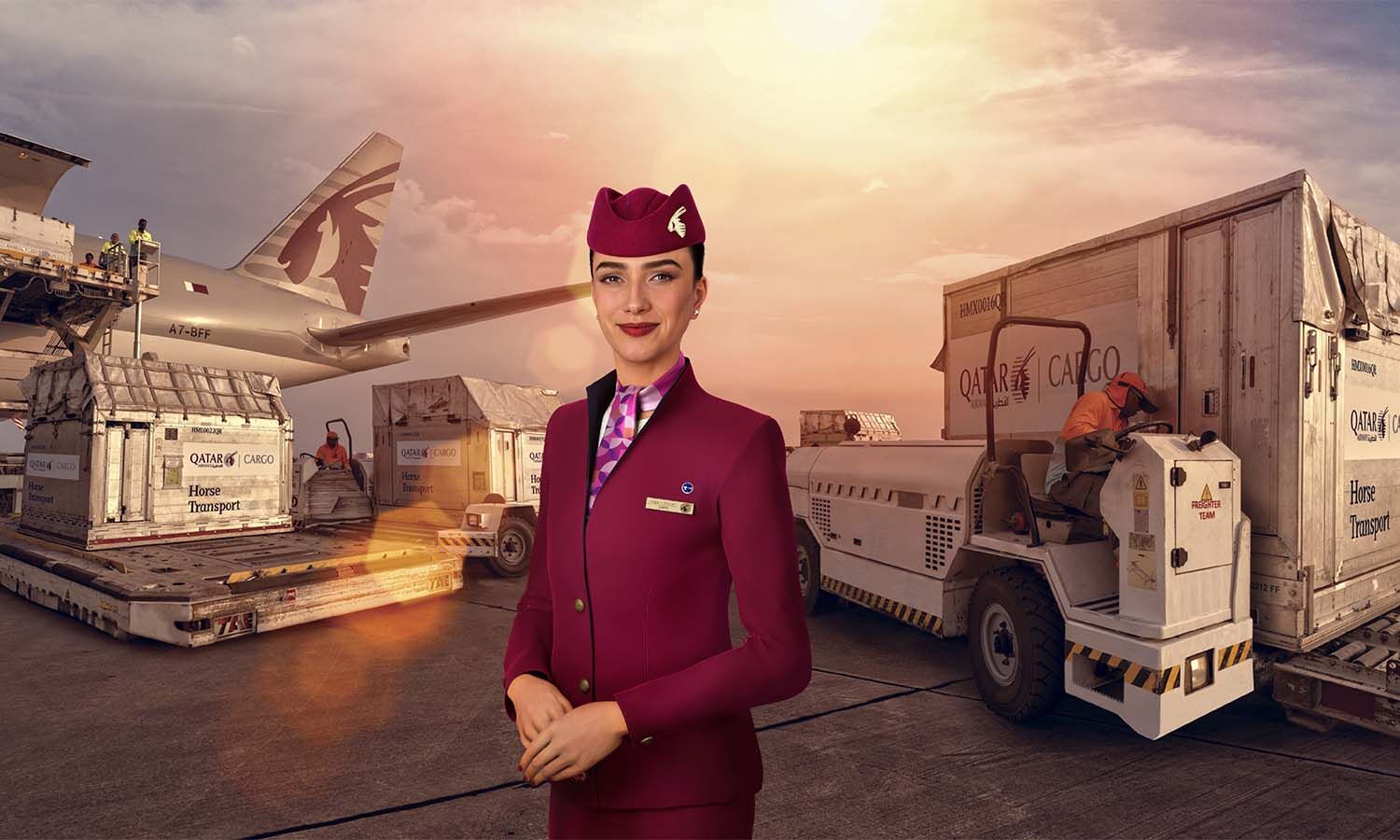 Qatar Airways Unveils AI Crew Sama for Air Cargo at ACE 2025 | Qatar ...