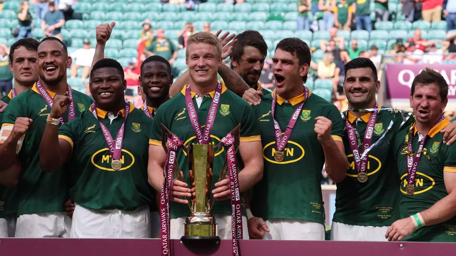 Springboks Face Baabaas in Cape Town. | Qatar Airways