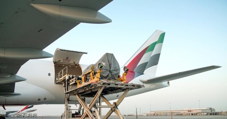 Emirates SkyCargo Launches Aircraft Engine Transport | Emirates Airlines