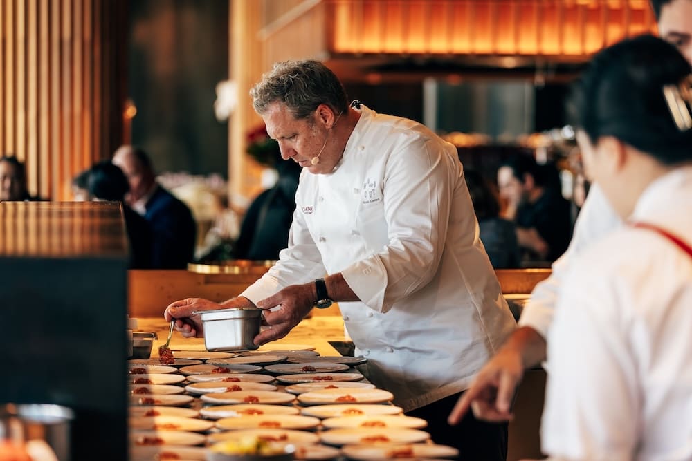 Qatar Airways Taps Aussie Chef Lusted for Premium Dining. | Qatar Airways