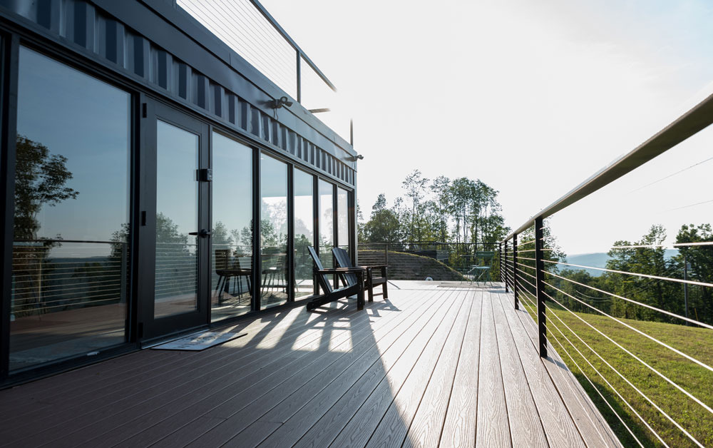 Unique Shipping Container Mountaintop Airbnb Near Buffalo | Book Your ...