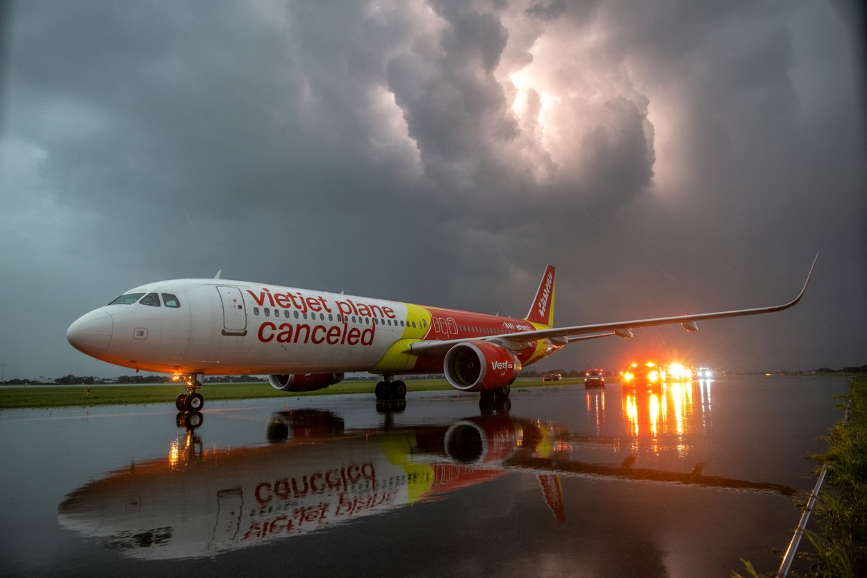 VietJet Suspends Flights Due to Super Typhoon Ragasa | Hong Kong ...